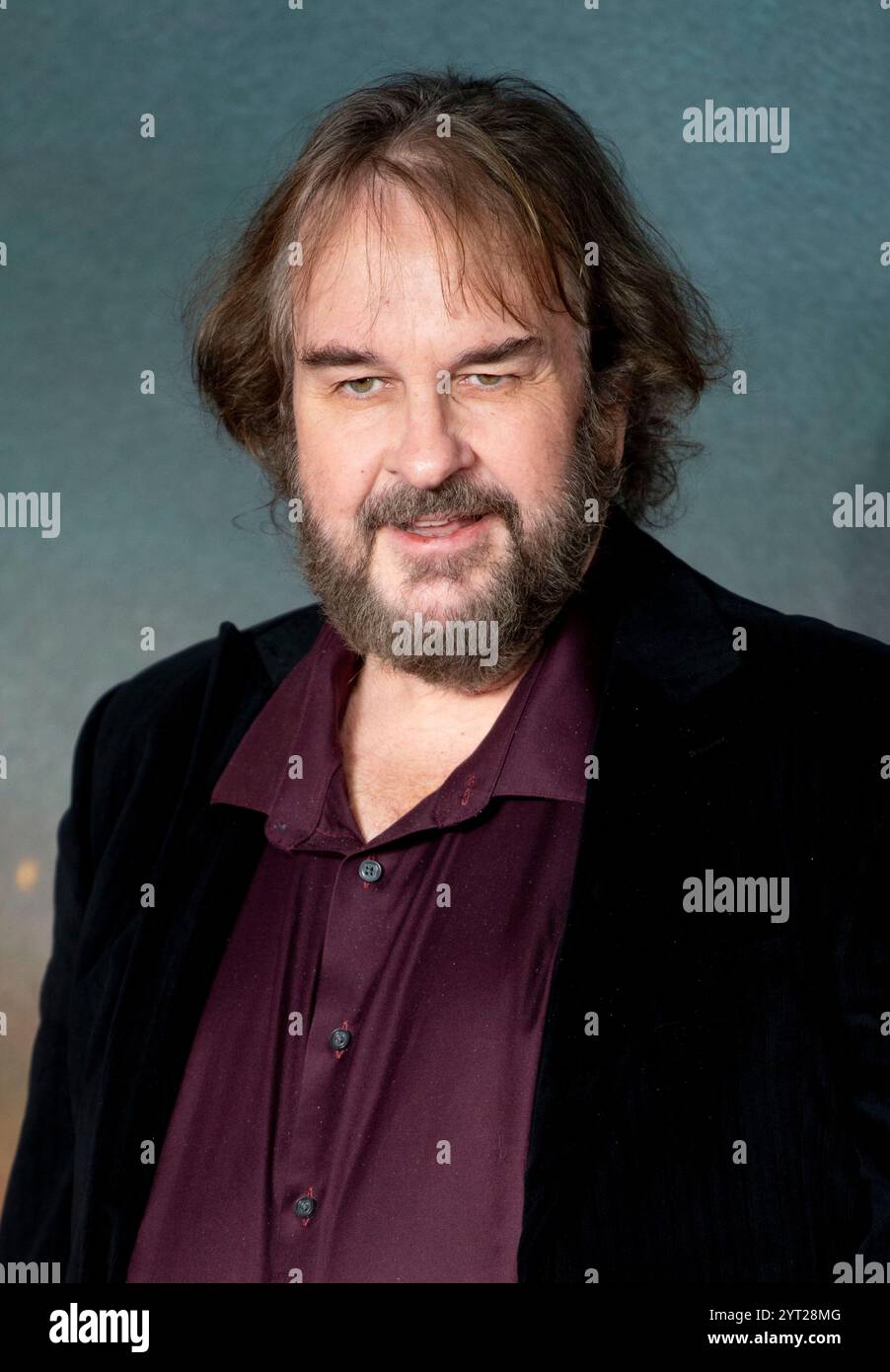 Sir Peter Jackson attends the world premiere of the film 'The Lord of ...