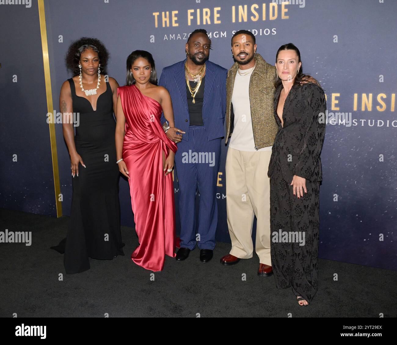 Hollywood, California - (L-R) Claressa Shields, Ryan Destiny, Brian ...