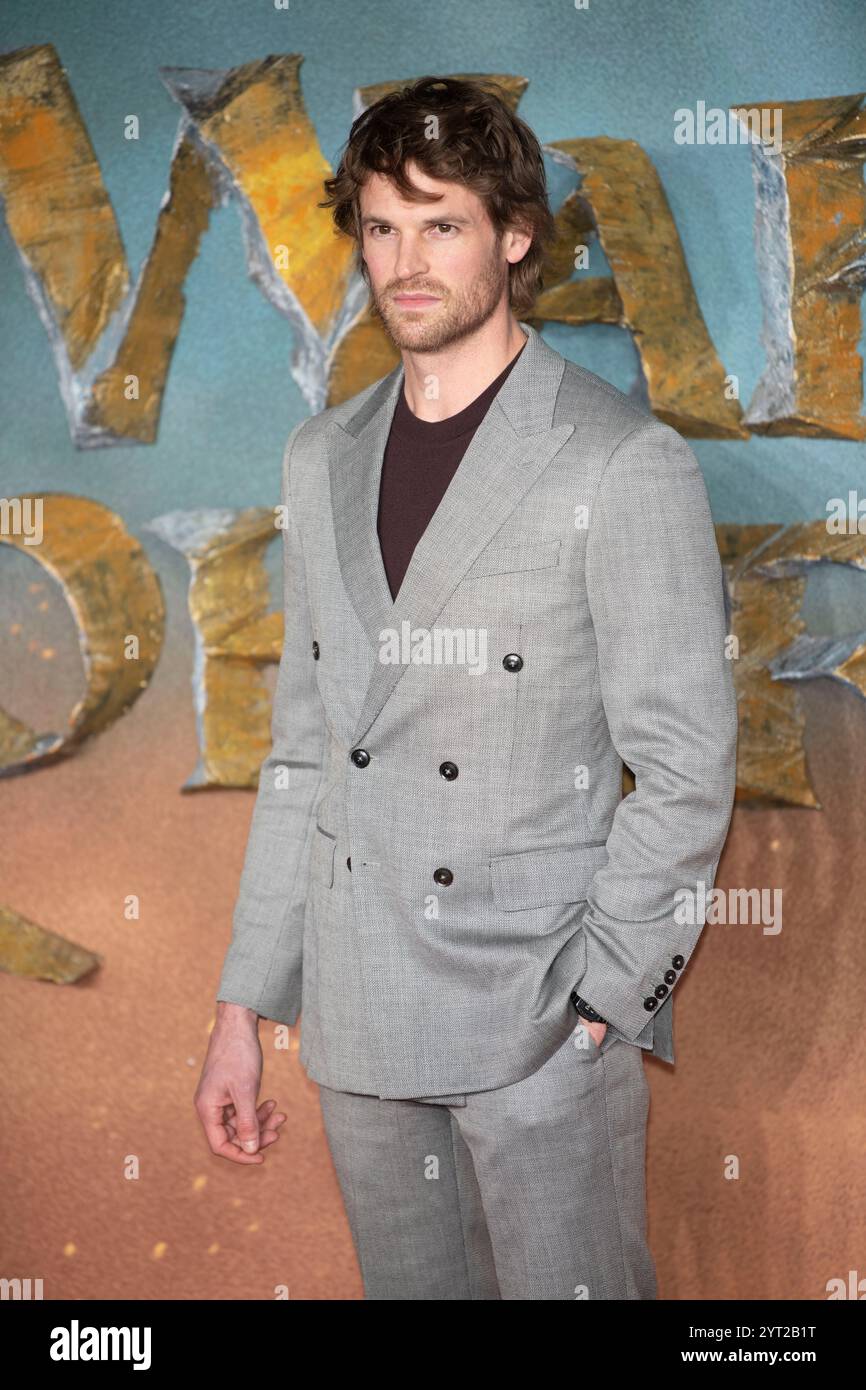 Benjamin Wainwright attends the world premiere of the film 'The Lord of ...