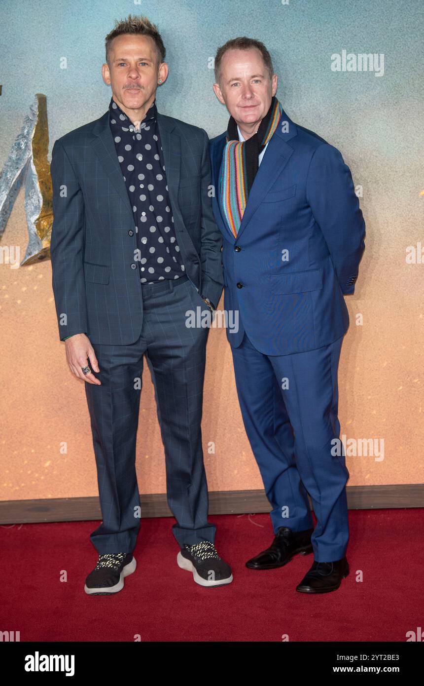 Dominic Monaghan and Billy Boyd attends the world premiere of the film ...