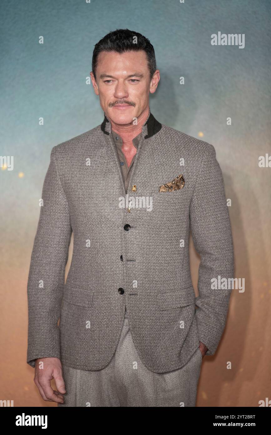 Luke Evans attends the world premiere of the film 'The Lord of the ...