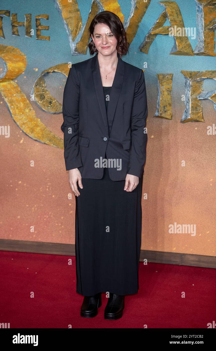 Phoebe Gittins attends the world premiere of the film 'The Lord of the ...