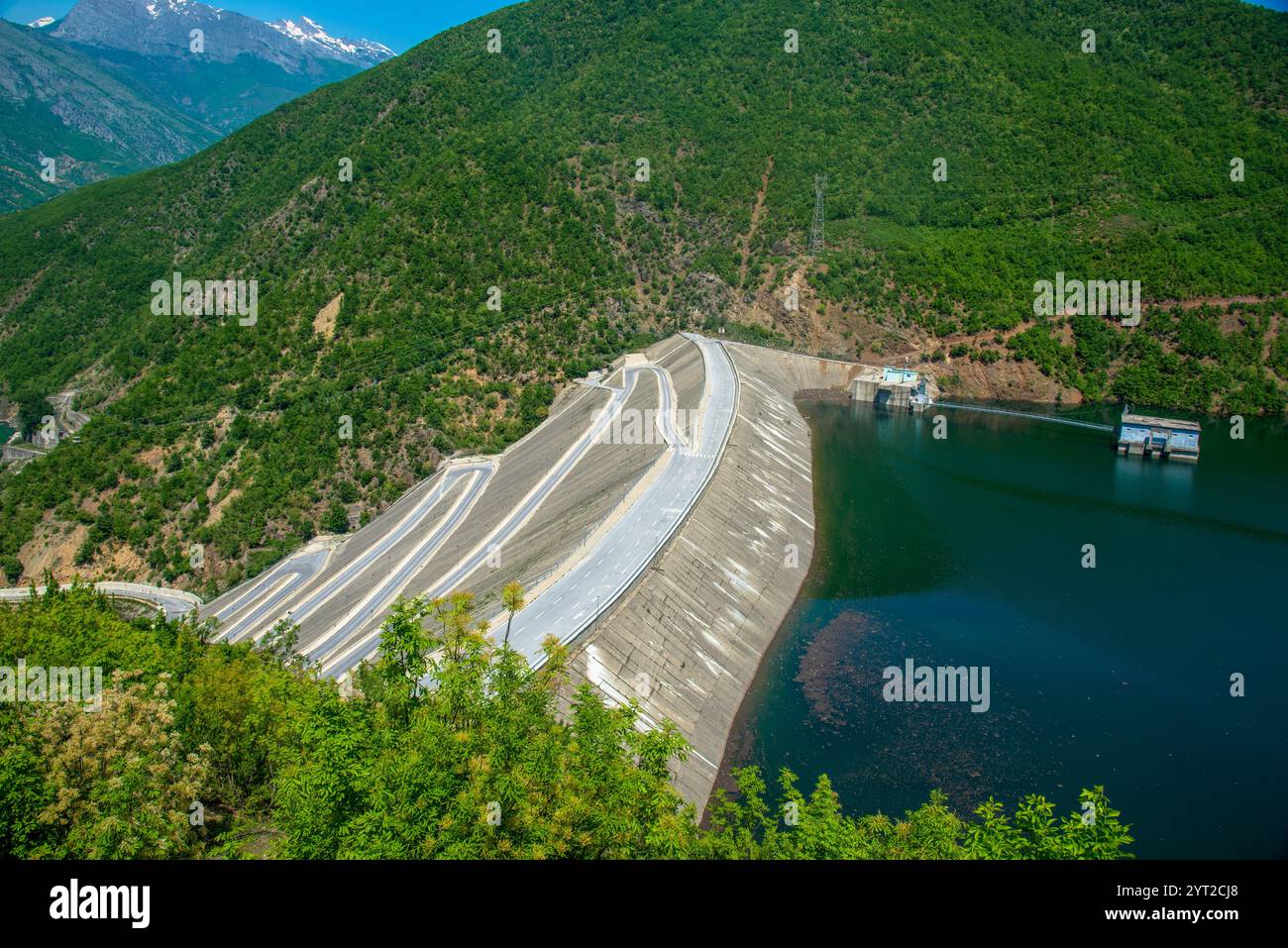 Electricity dam landscape hi-res stock photography and images - Alamy