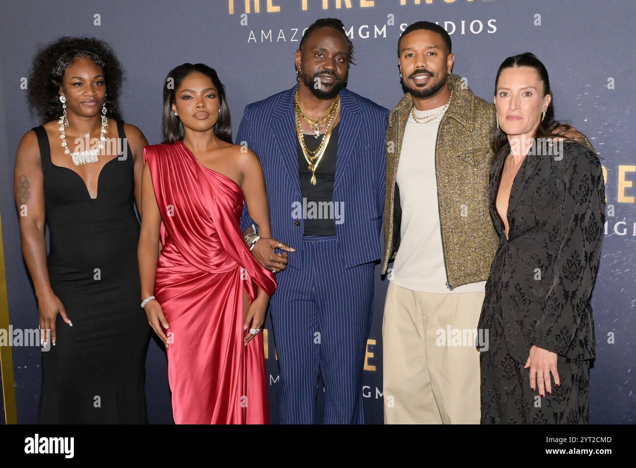 December 4, 2024, Hollywood, California, USA: (L-R) Claressa Shields ...