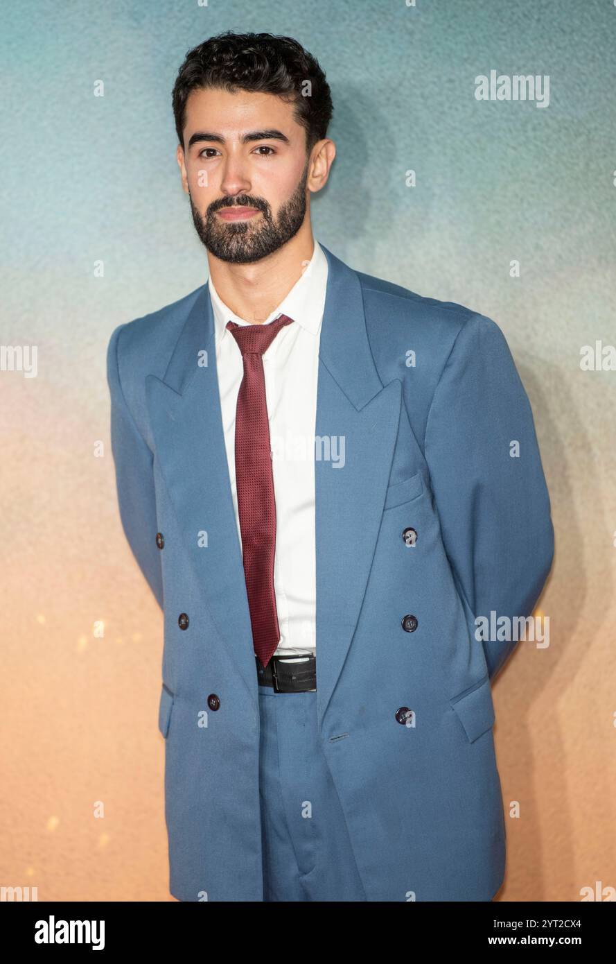 Yasdan Qafouri attends the world premiere of the film 'The Lord of the ...