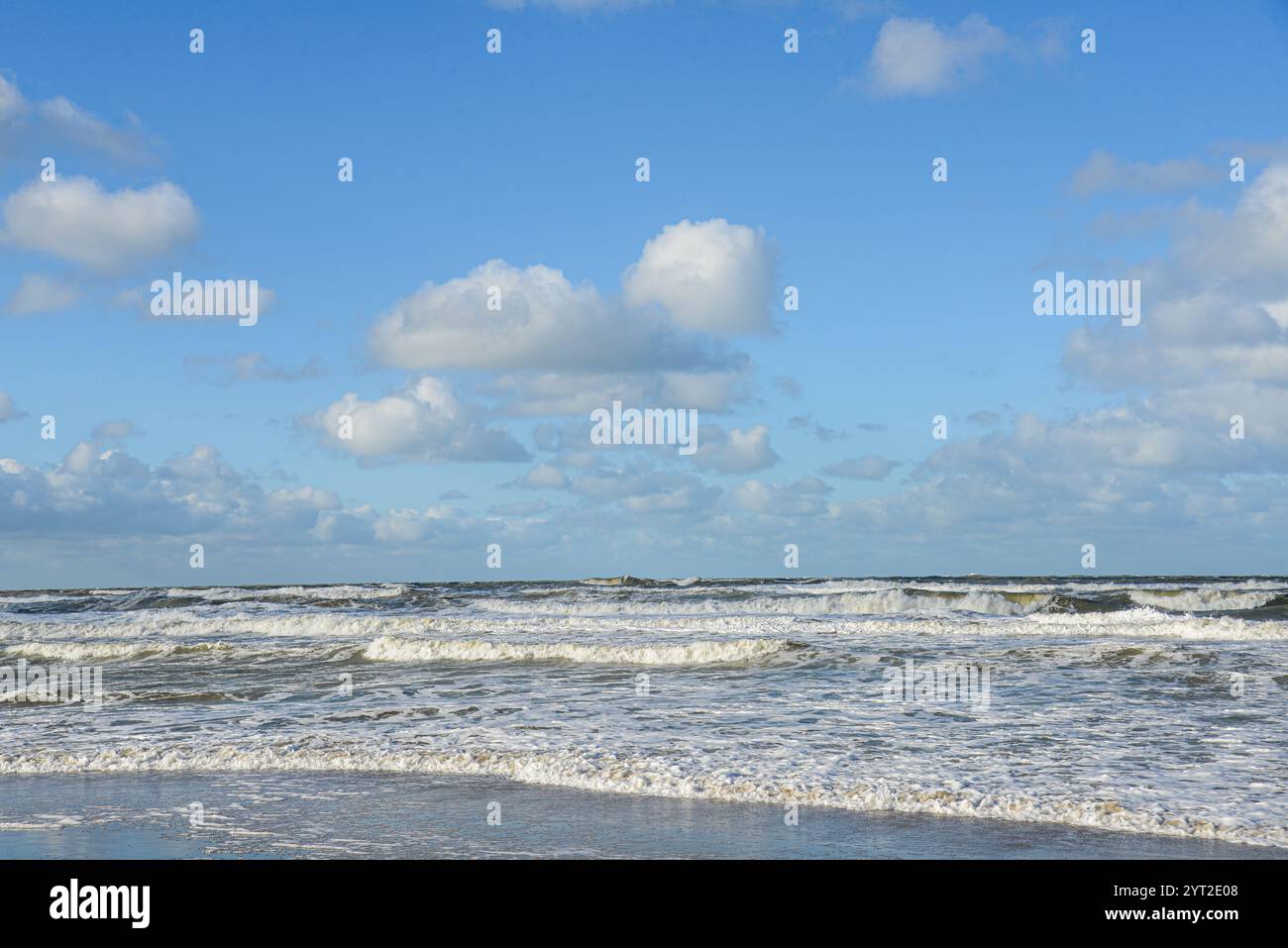 Spannende Marina Beach Holland Bildnull