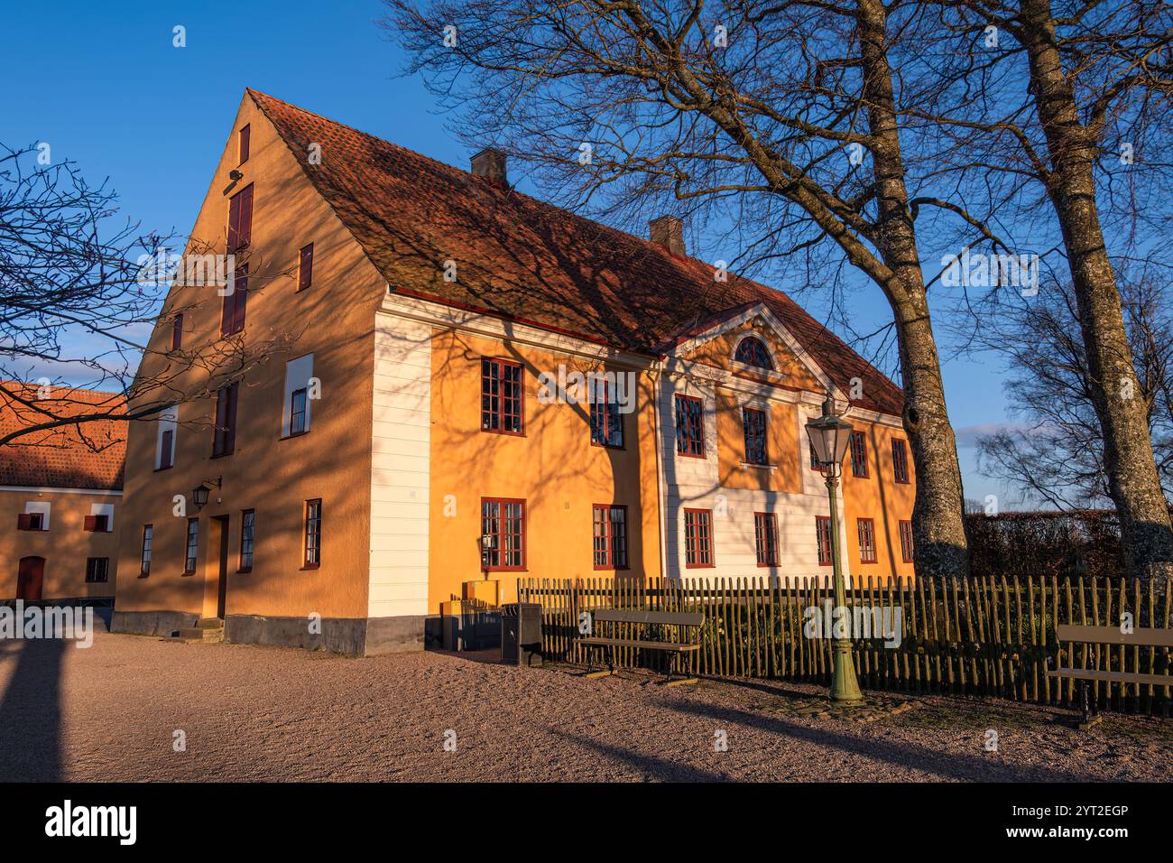 Malmö, Sweden - 20 April 2024: A charming two-story building featuring ...
