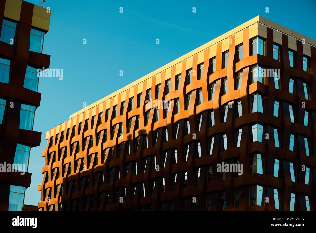 Contemporary Architecture Featuring a Modern Facade with Distinctive ...