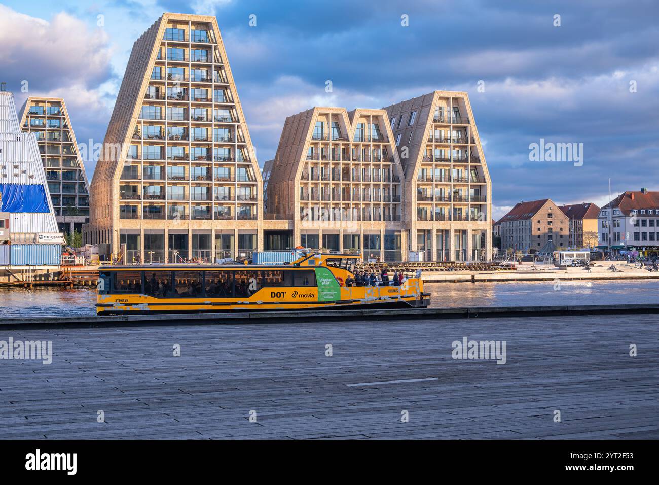 Copenhagen, Denmark - 6 October 2024: Sleek, modern houses in ...