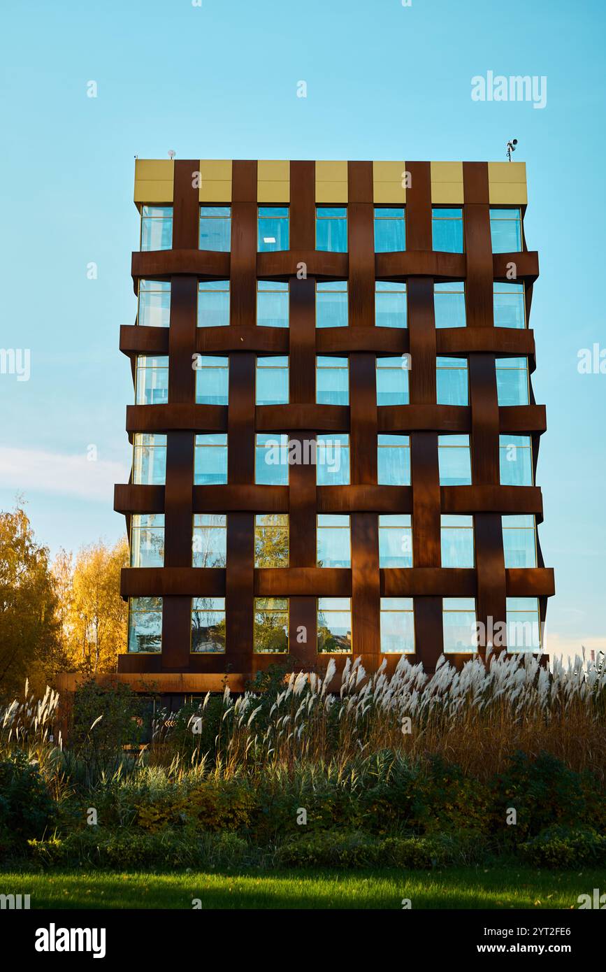 A Modern Architectural Structure that Boasts a Unique and Captivating ...