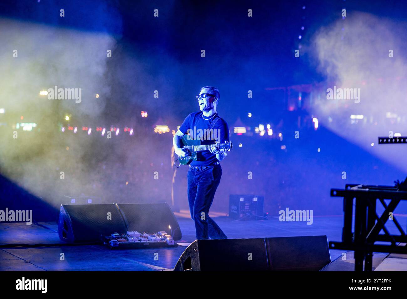 Cage the Elephant: Brad Shultz performs during day 1 of the 2024 Corona ...
