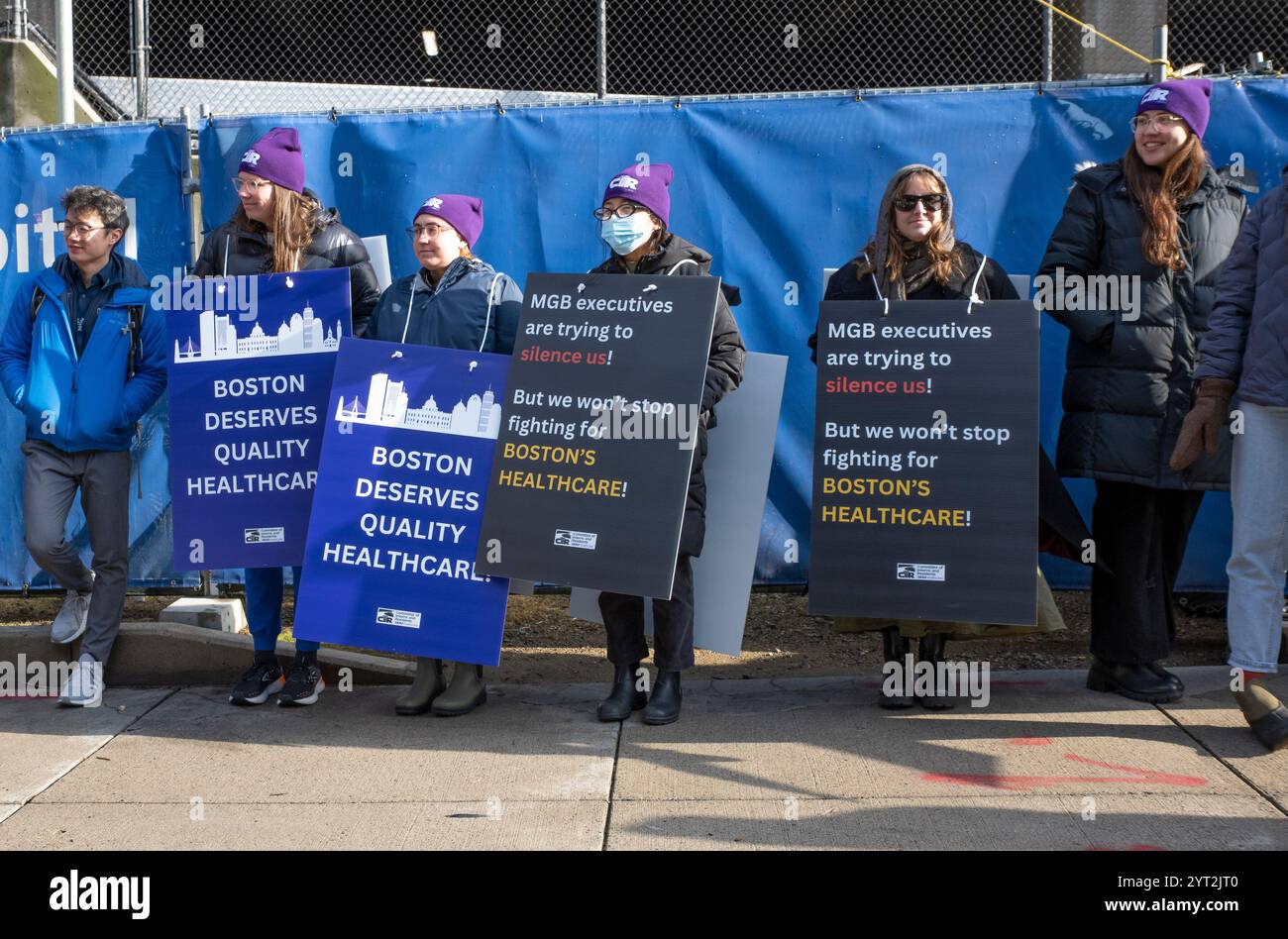 December 5, 2024 Boston, Massachusetts, USA Interns and resident ...