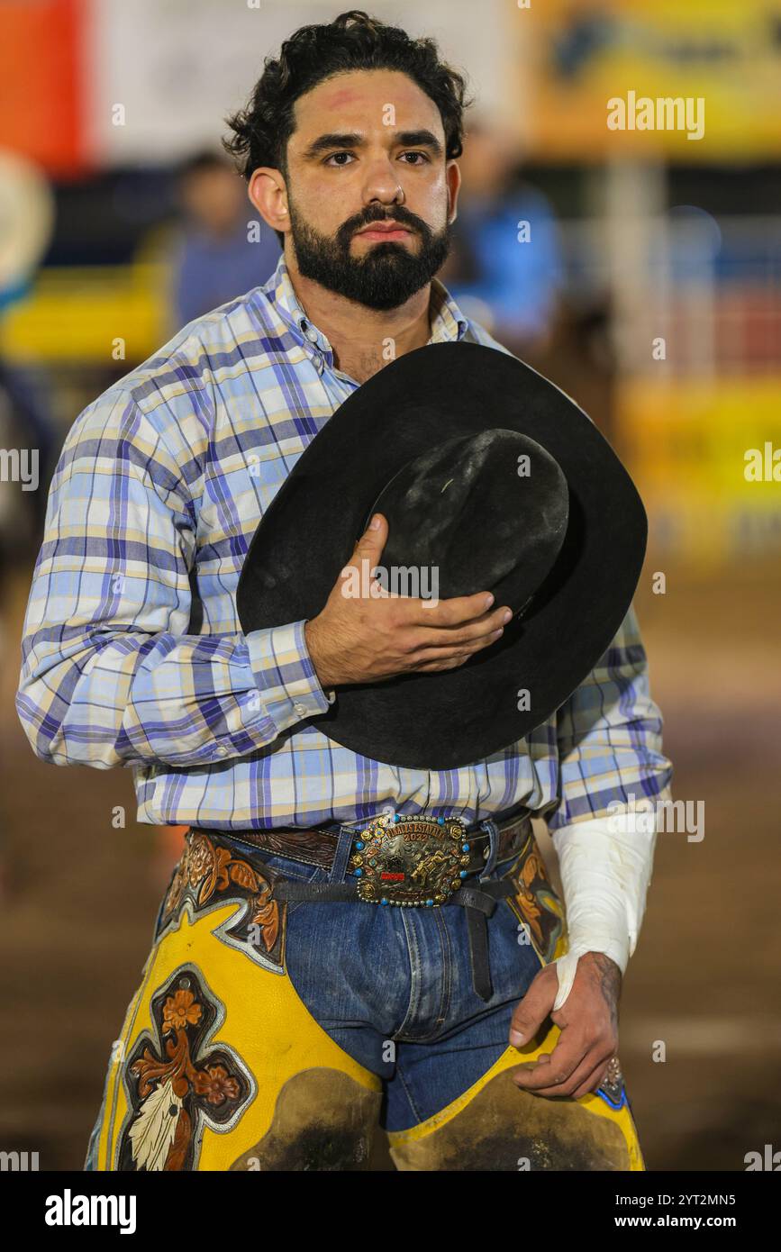 cowboy hat in a Sonora State Rodeo Arena at the Sonora Regional ...