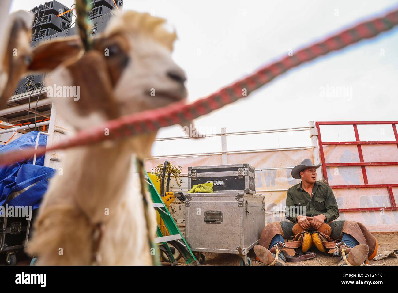 Sonora State Rodeo Arena at the Sonora Regional Livestock Union on ...