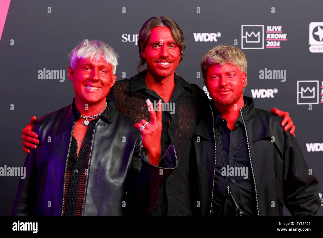 Die Hip-Hop-Gruppe 01099 bei der 25. Verleihung der 1LIVE Krone 2023 im ...