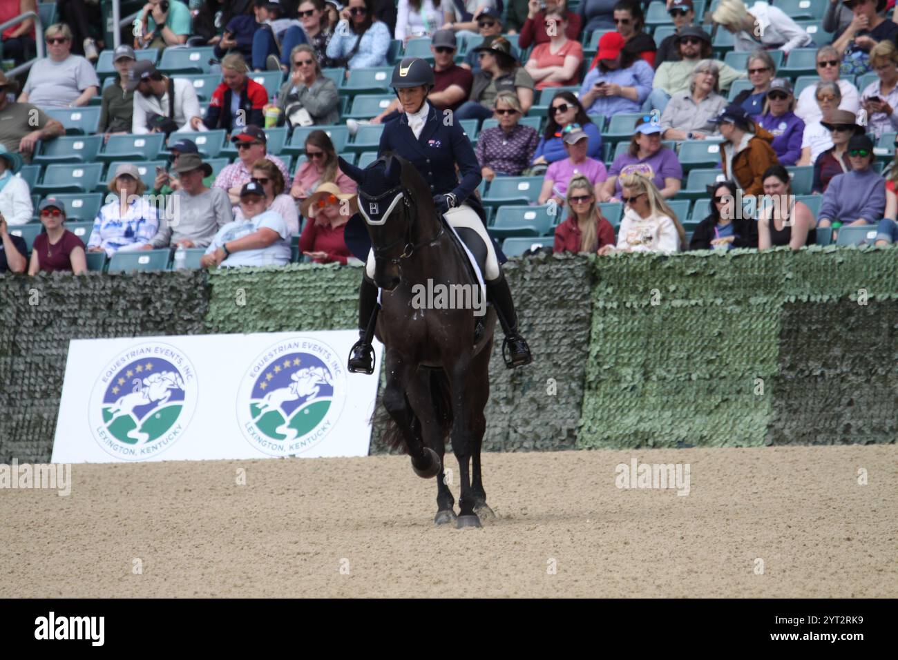 Land Rover Kentucky Three Day Event Dressage 2024 in the ROLEX GRAND ...