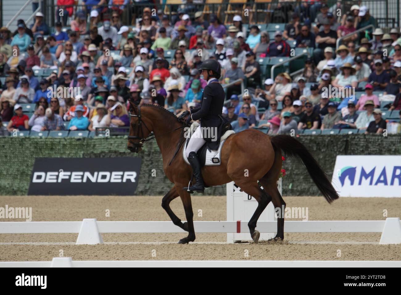Land Rover Kentucky Three Day Event Dressage 2024 in the ROLEX GRAND ...