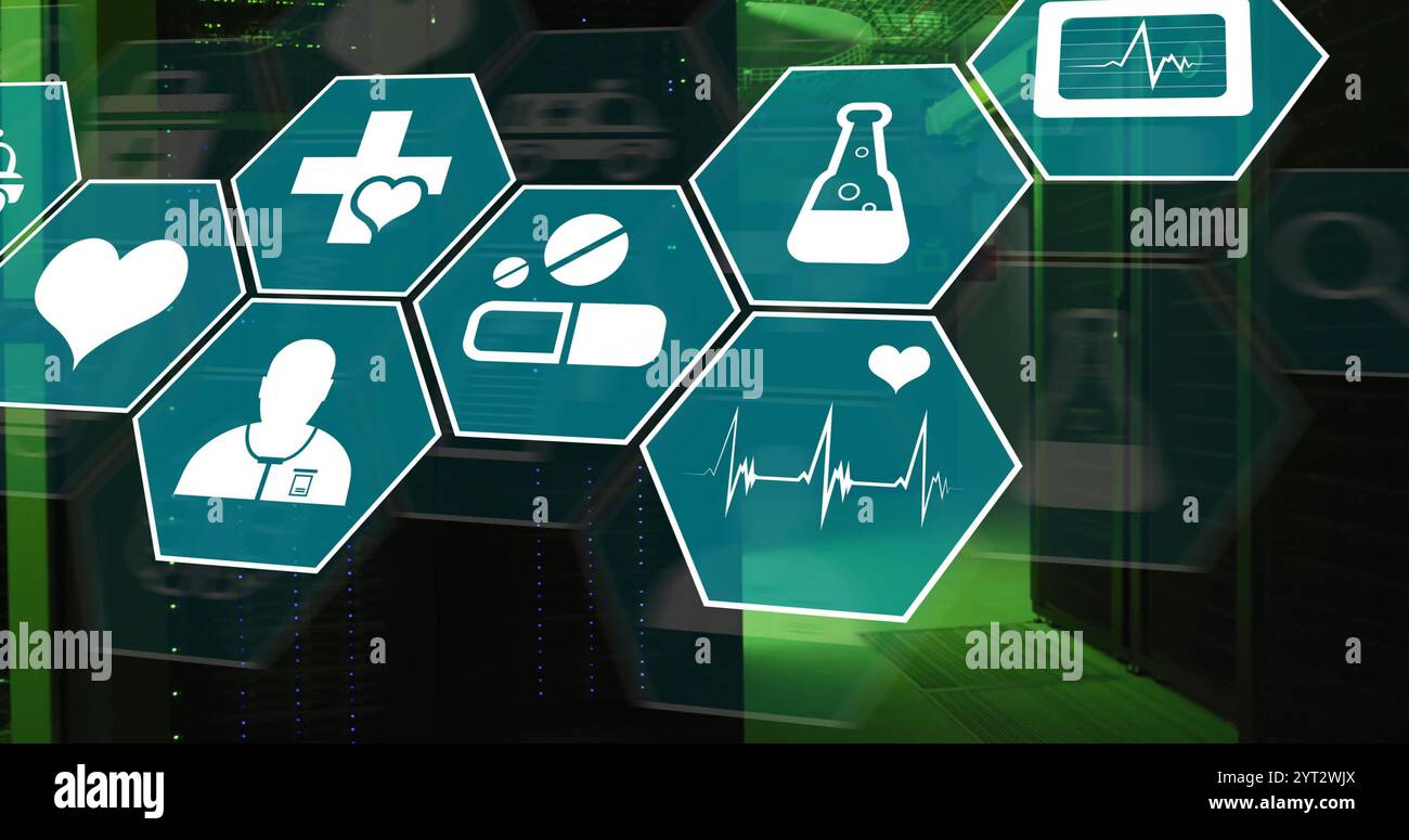 Medical data connections hi-res stock photography and images - Alamy
