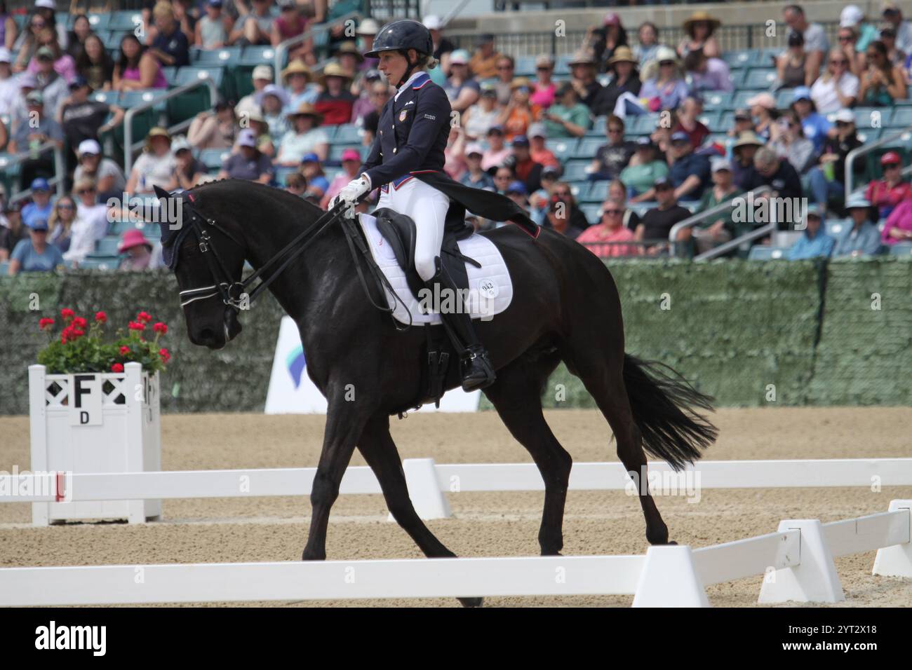 Land Rover Kentucky Three Day Event Dressage 2024 in the ROLEX GRAND ...