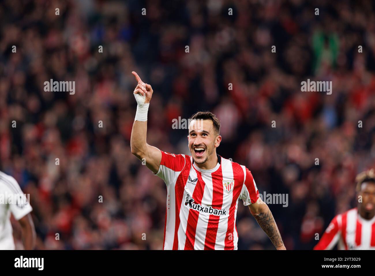 Alex Berenguer seen celebrating after scoring goal during LaLiga EA ...