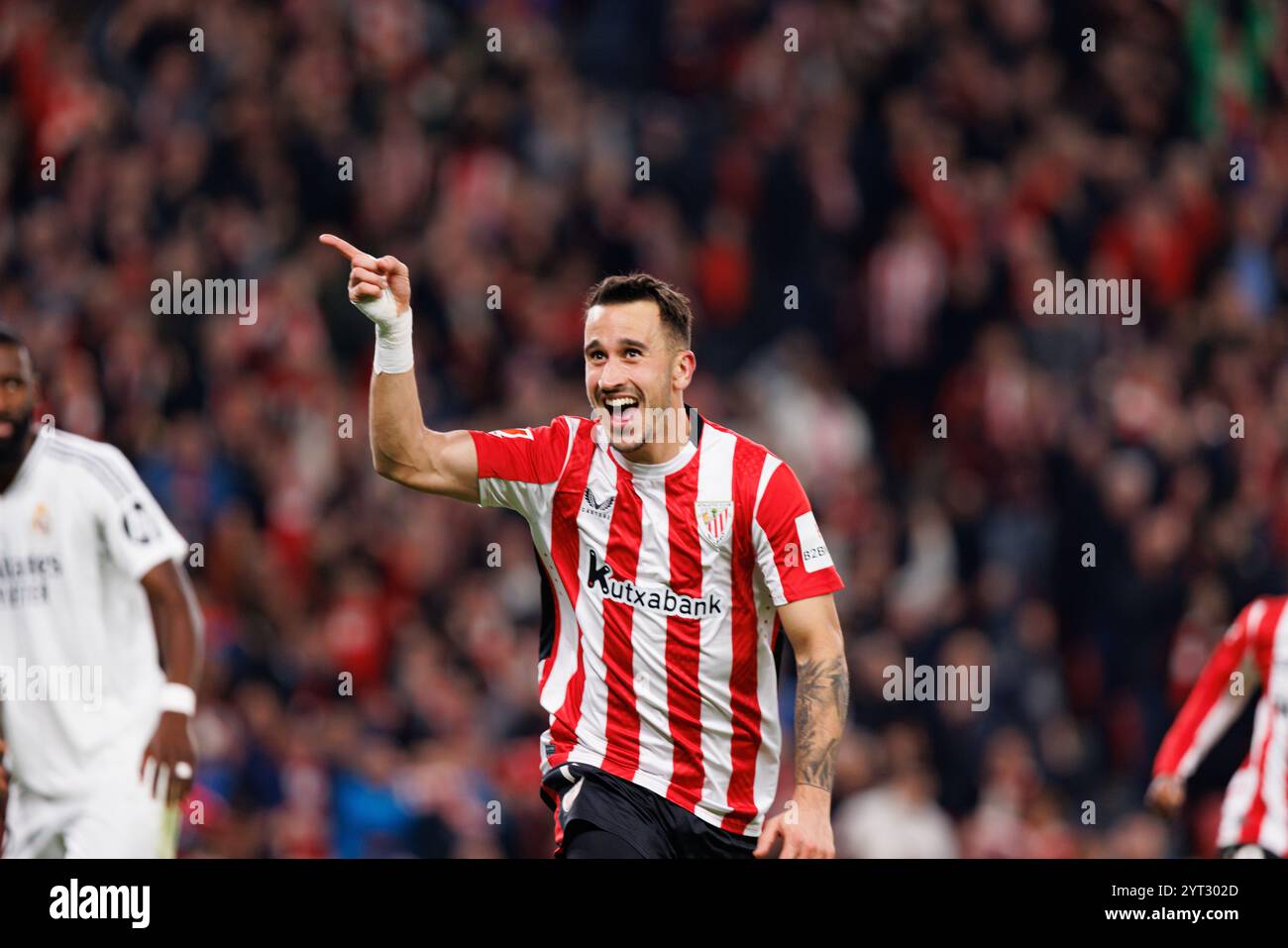 Alex Berenguer seen celebrating after scoring goal during LaLiga EA ...