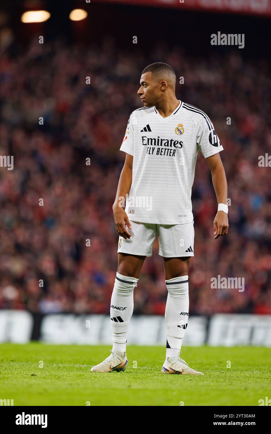 Kylian Mbappe seen during LaLiga EA SPORTS game between teams of ...