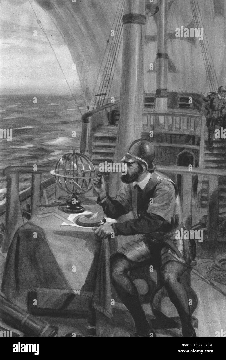 Magellan first circumnavigation 1519 hi-res stock photography and ...