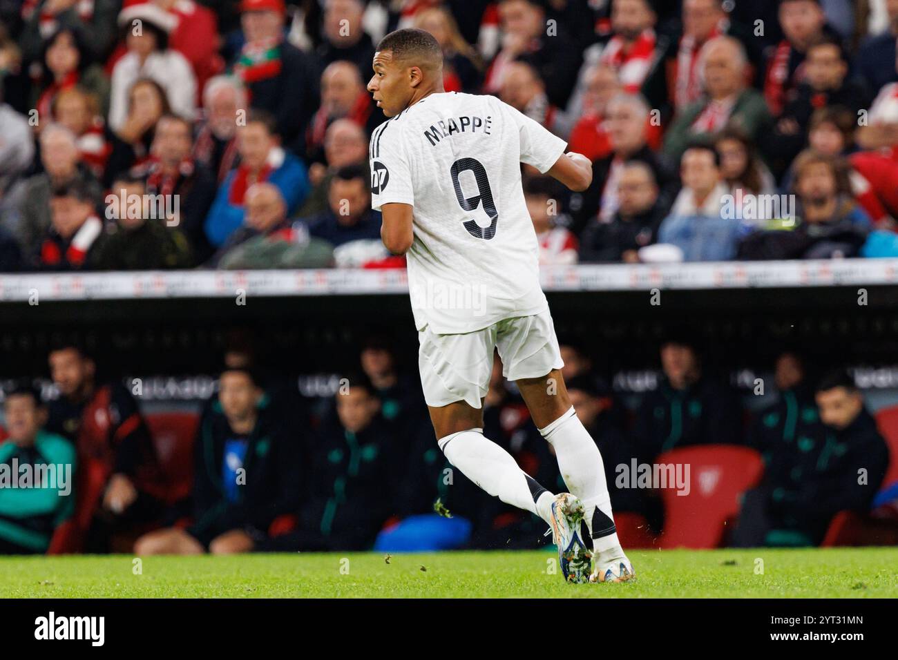 Kylian Mbappe seen during LaLiga EA SPORTS game between teams of ...