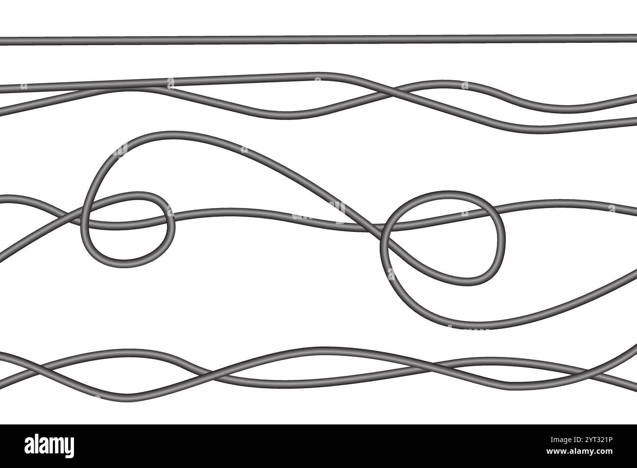 Continuous wire hi-res stock photography and images - Alamy