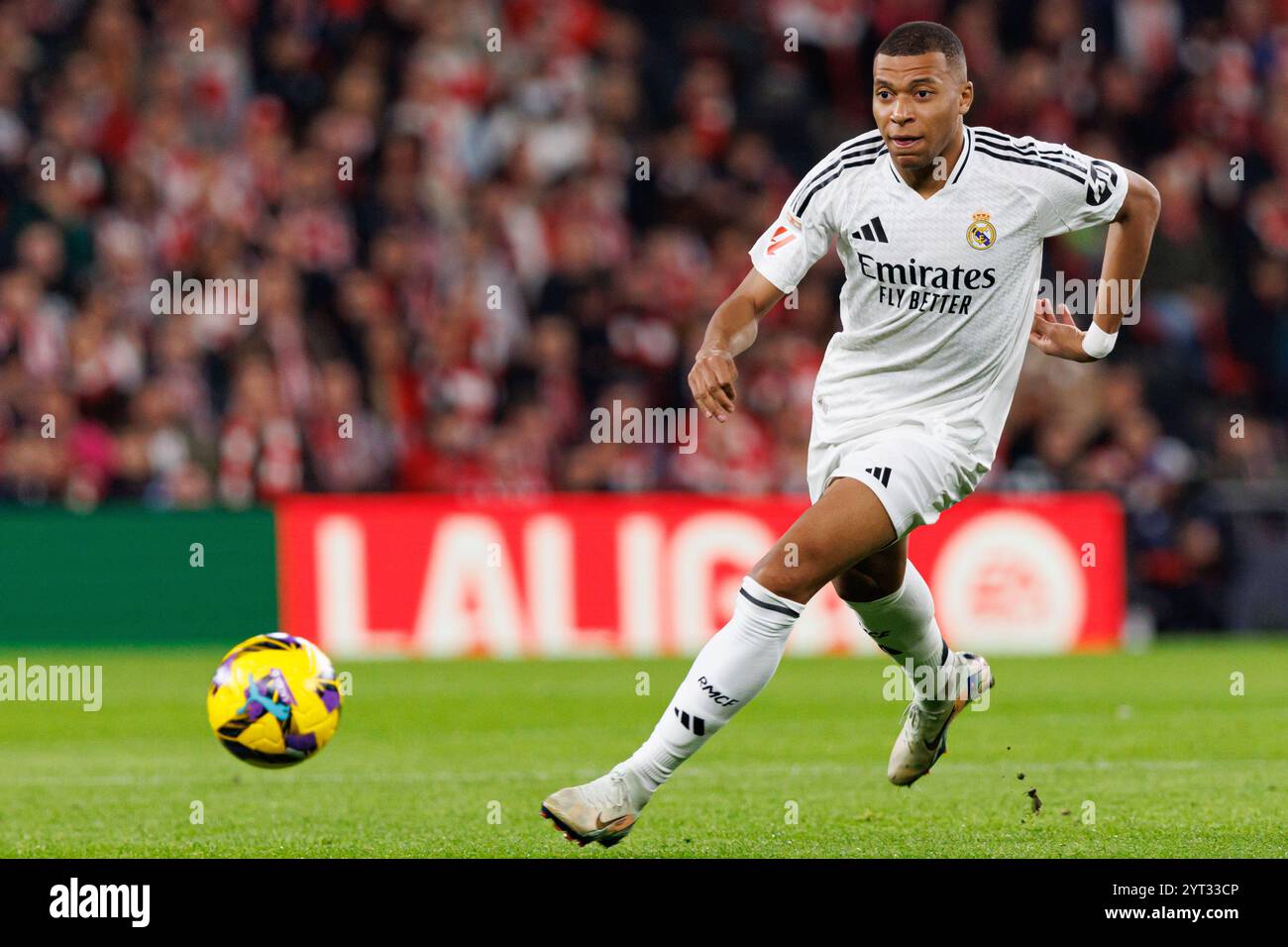 Kylian Mbappe seen during LaLiga EA SPORTS game between teams of ...
