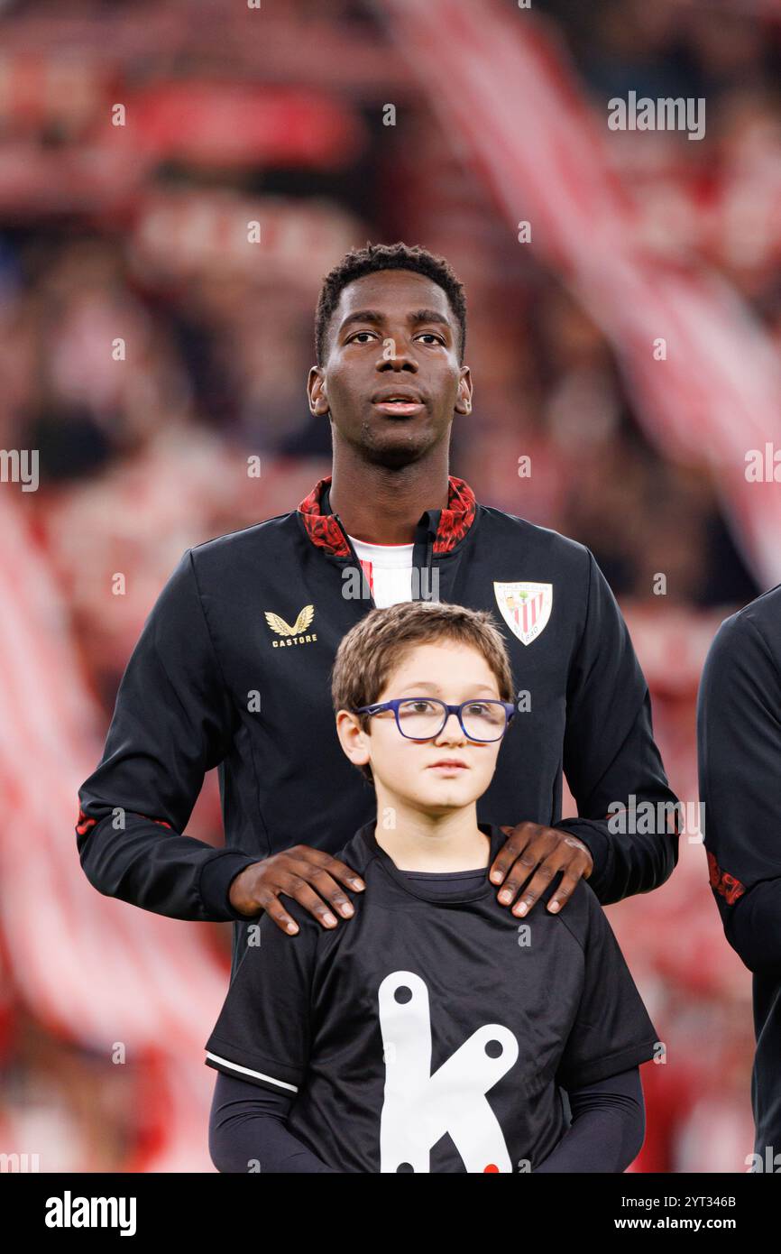 Adama Boiro seen during LaLiga EA SPORTS game between teams of Athletic ...