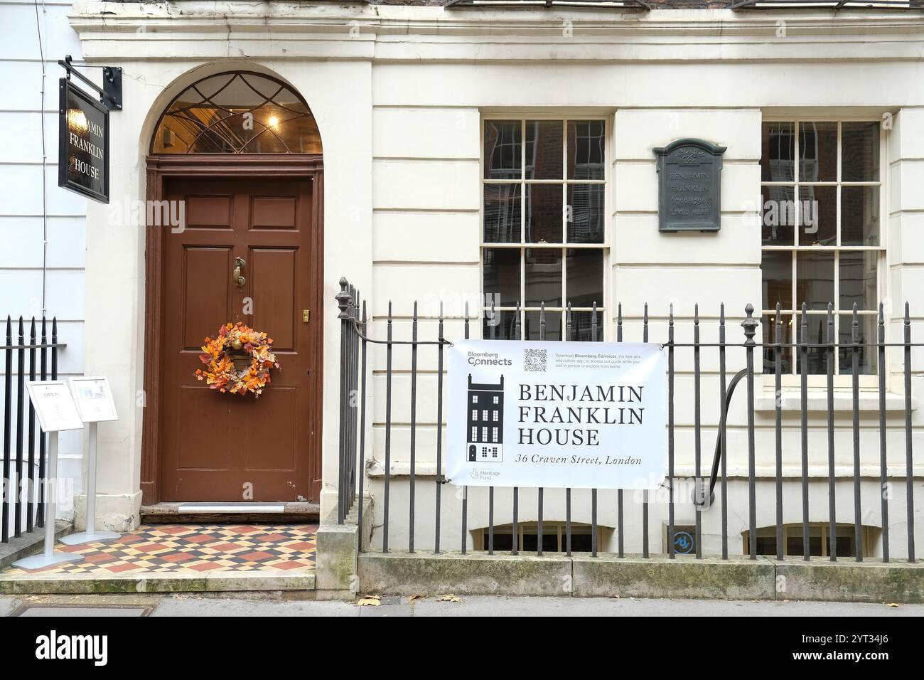 Benjamin franklin former residence hi-res stock photography and images ...