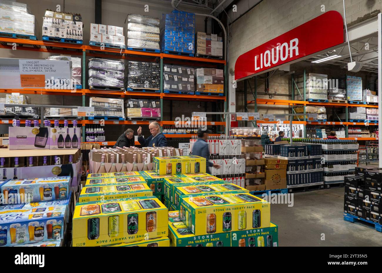 Costco Wholesale Warehouse Store in Massachusetts, USA Stock Photo - Alamy