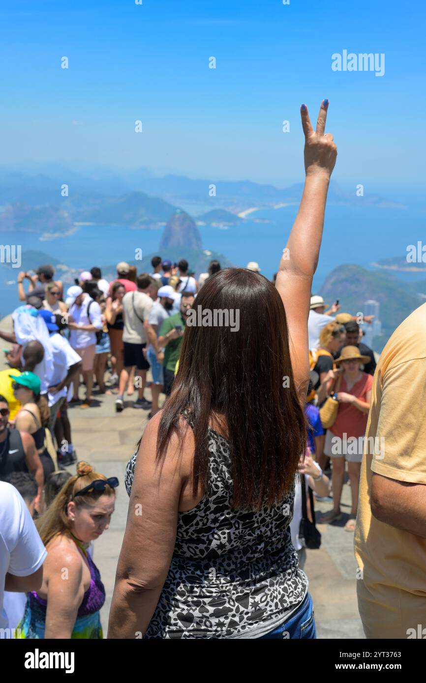 Iconic landmarks of Rio de Janeiro, Brazil BR Stock Photo - Alamy