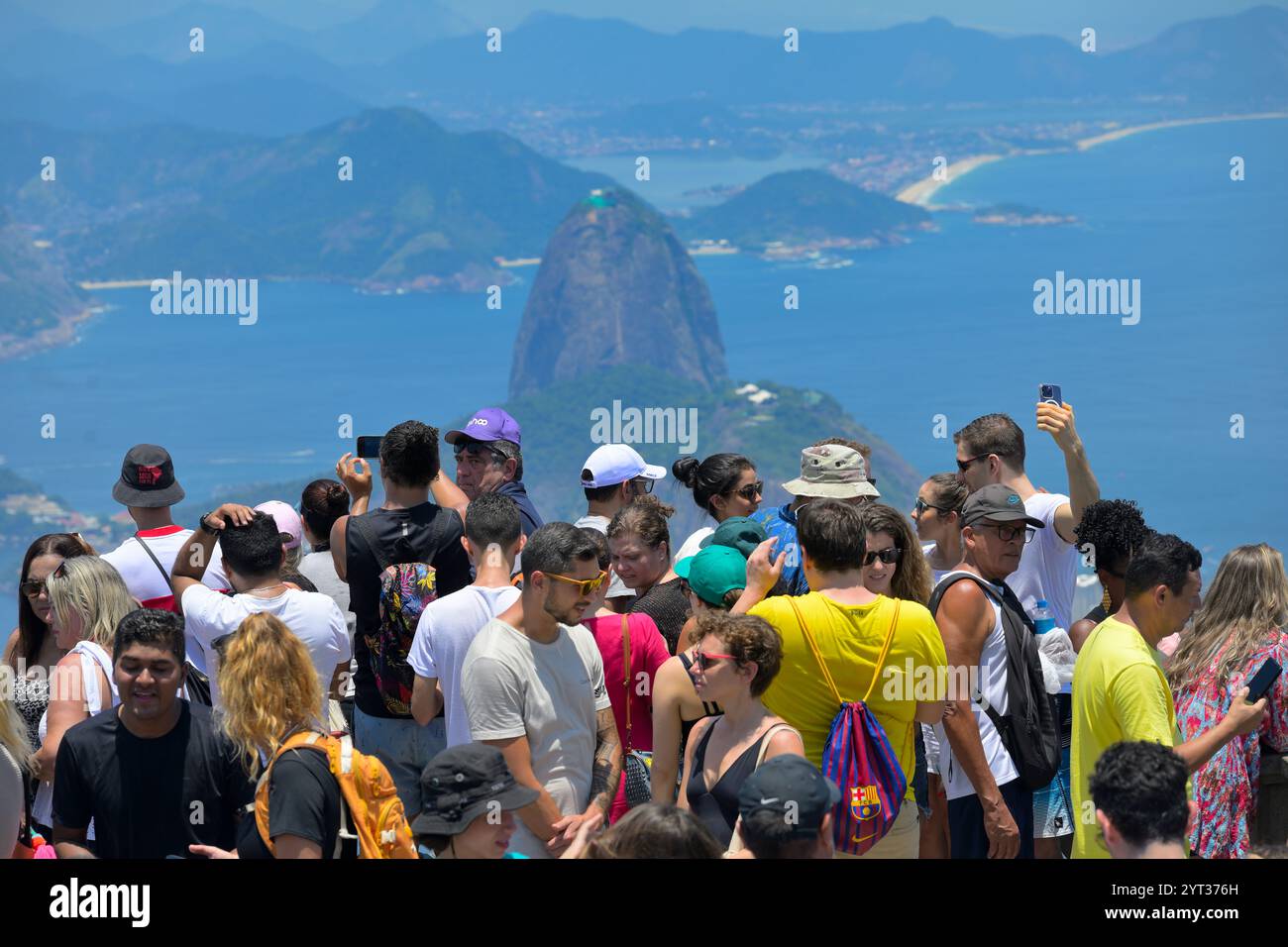 Iconic landmarks of Rio de Janeiro, Brazil BR Stock Photo - Alamy