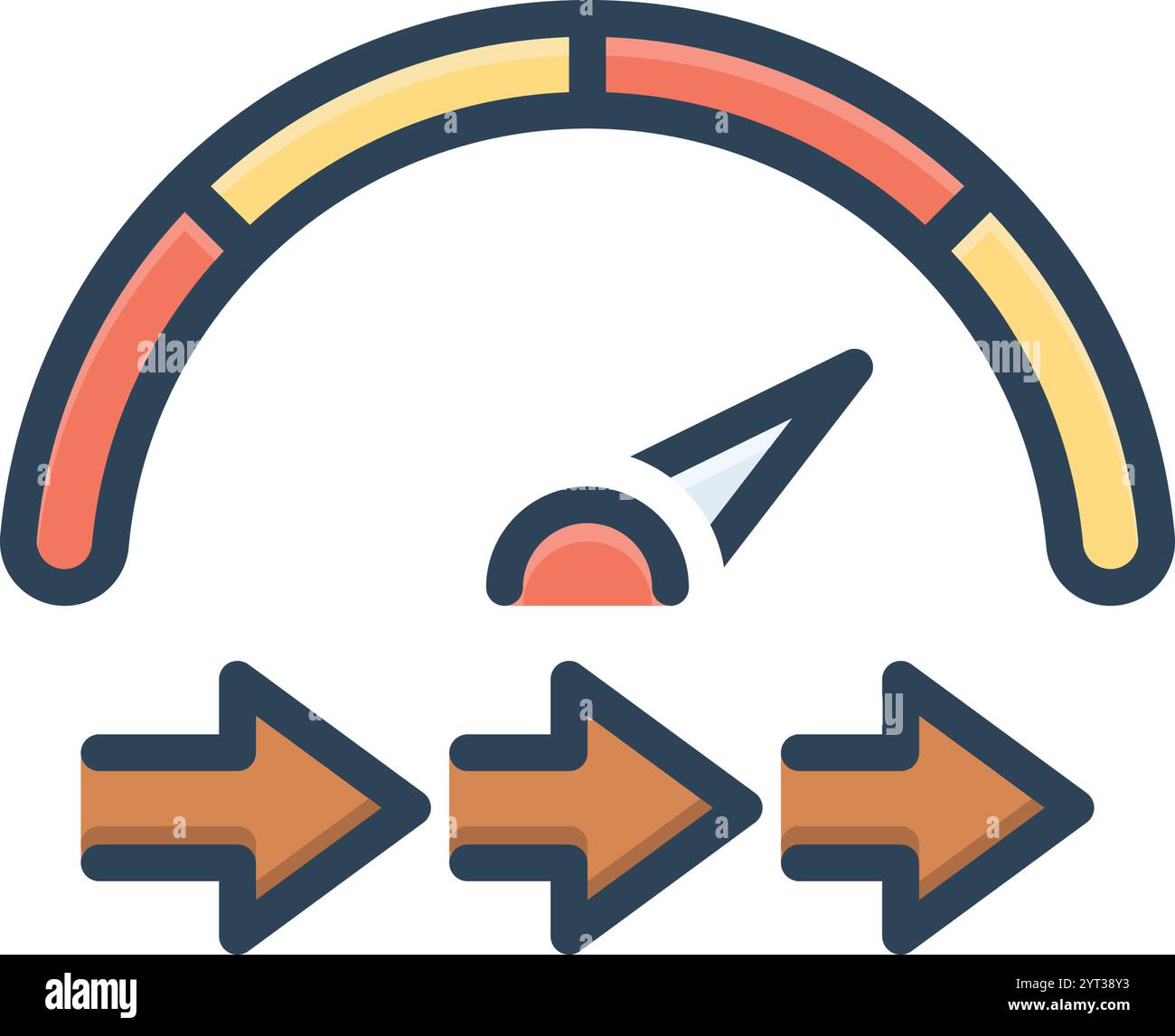 Icon for speed, speedometer Stock Vector Image & Art - Alamy
