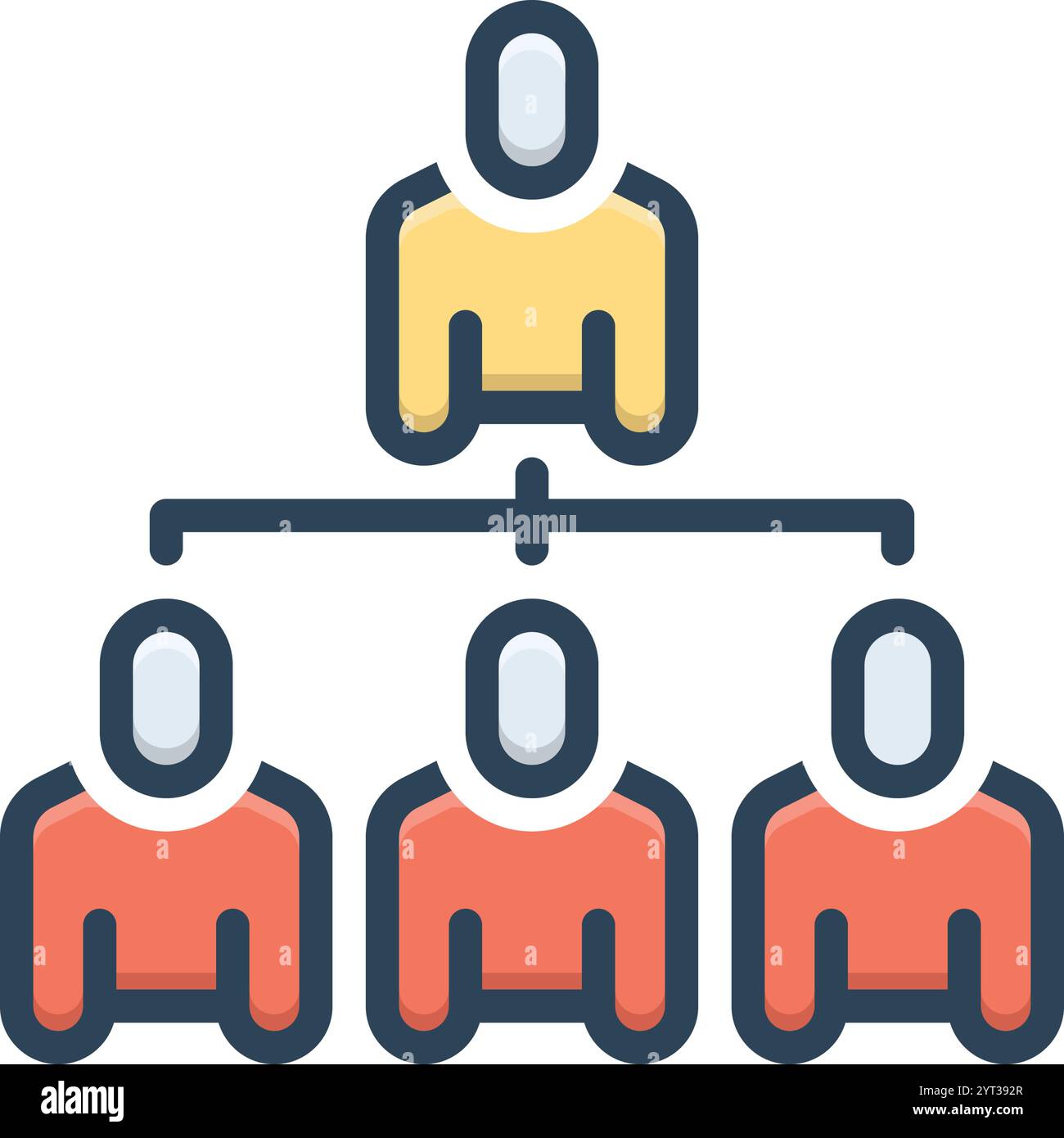 Icon for hierarchy, connection Stock Vector Image & Art - Alamy