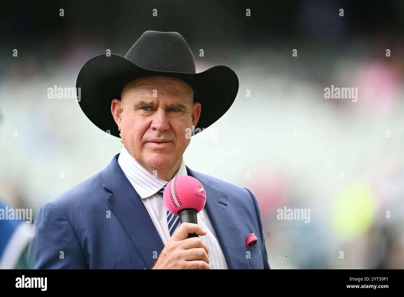 Adelaide, Australia. 06th Dec, 2024. Cricket commentator and former ...