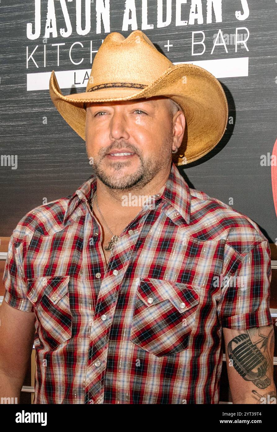 Las Vegas, NV, USA. 5th Dec, 2024. Jason Aldean at the grand opening of ...