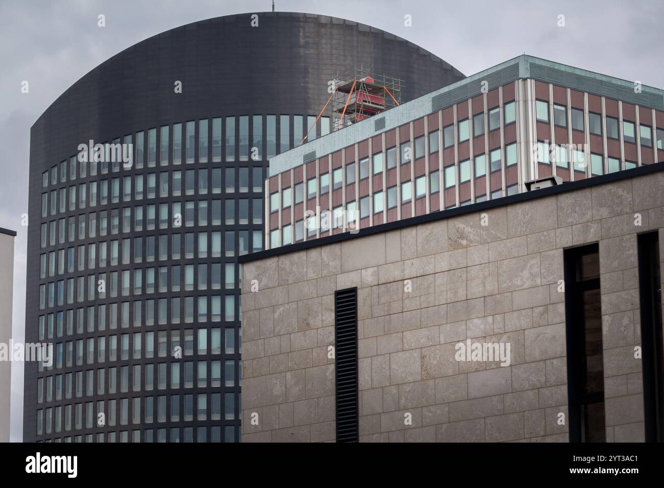 Modern business buildings in Germany, highlighting contemporary ...