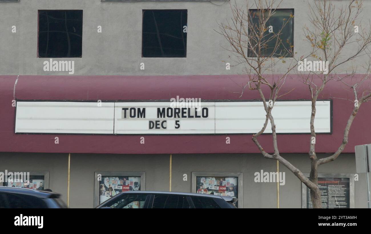 Los Angeles, California, USA 5th December 2024 Musician Tom Morello ...