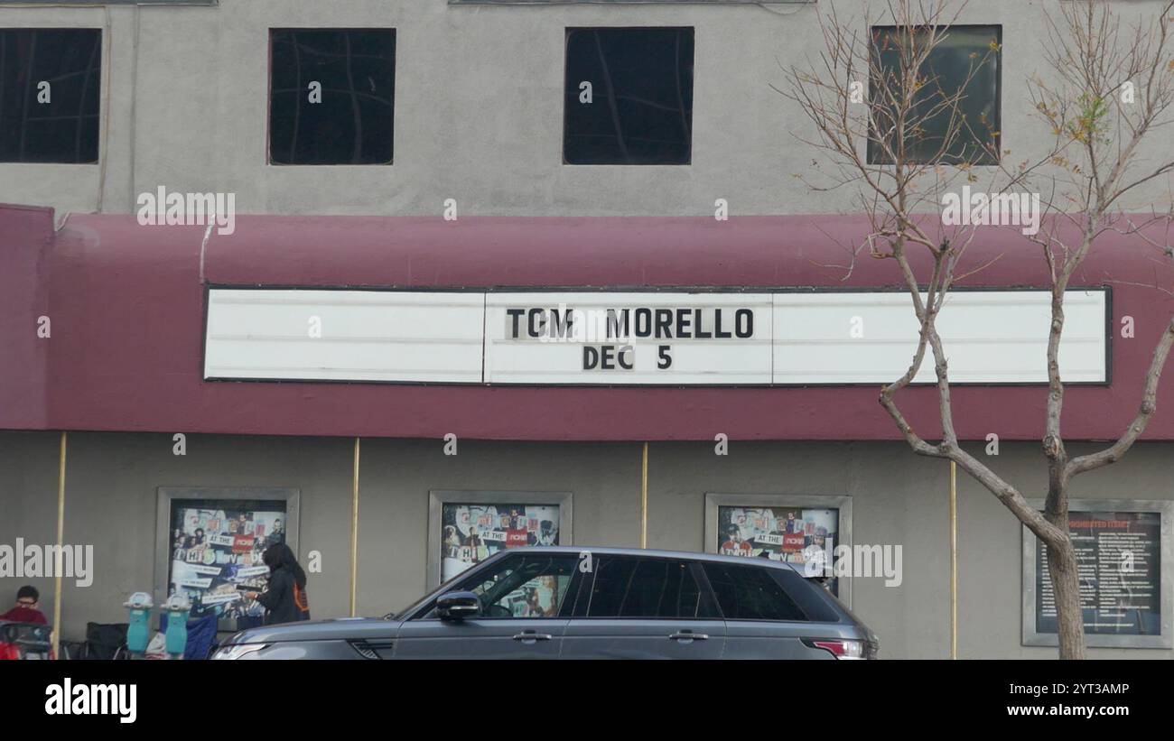 Los Angeles, California, USA 5th December 2024 Musician Tom Morello ...