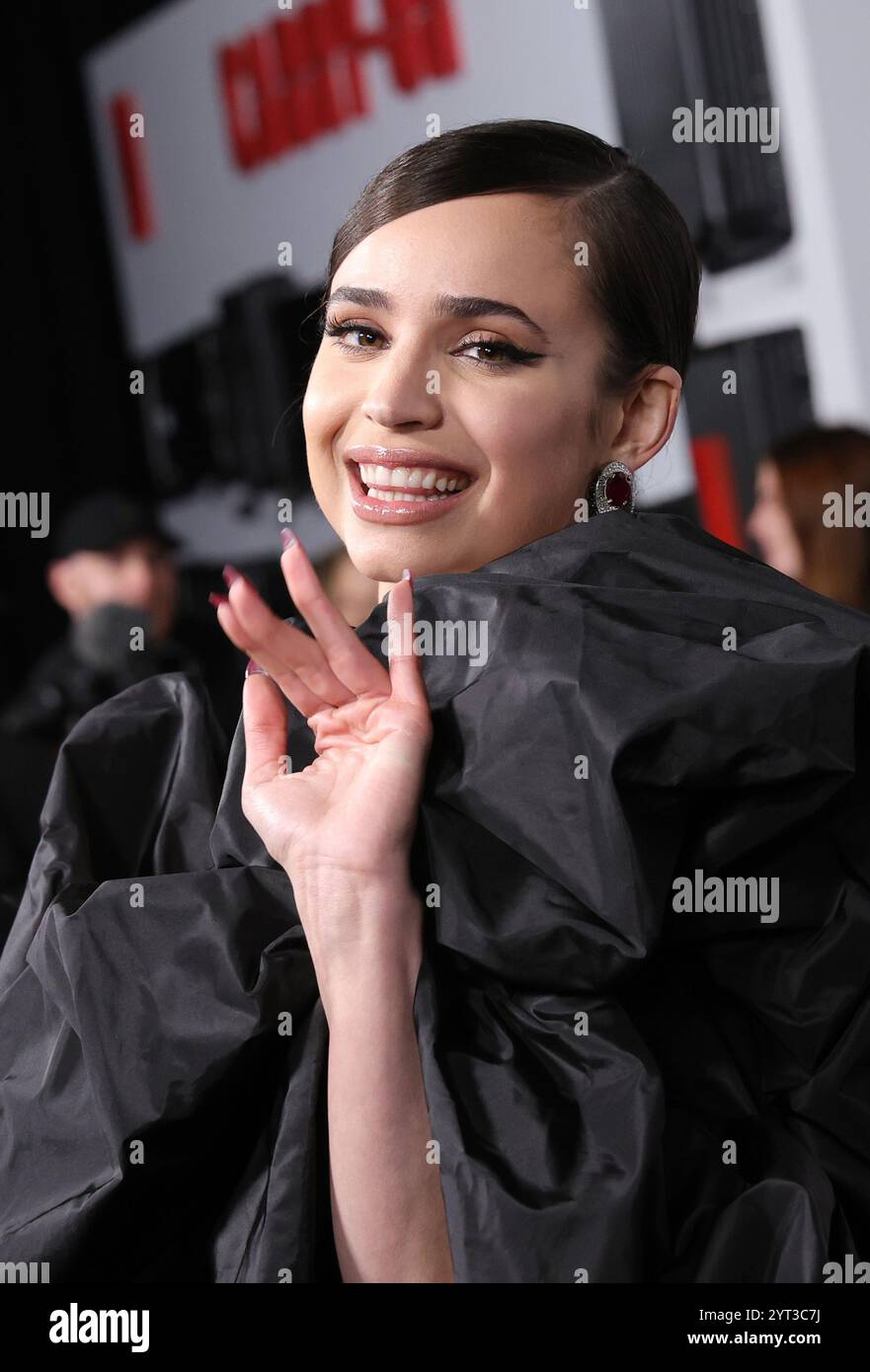 Los Angeles, Ca. 5th Dec, 2024. Sofia Carson at the Netflix Premiere of ...