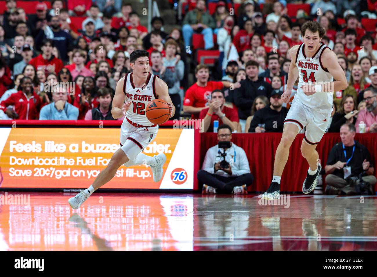 Raleigh, North Carolina, USA. 4th Dec, 2024. North Carolina State ...