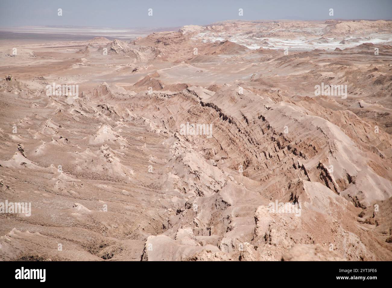 The canyons, dunes, ridges and ravines of the Mars Valley (Valle de ...