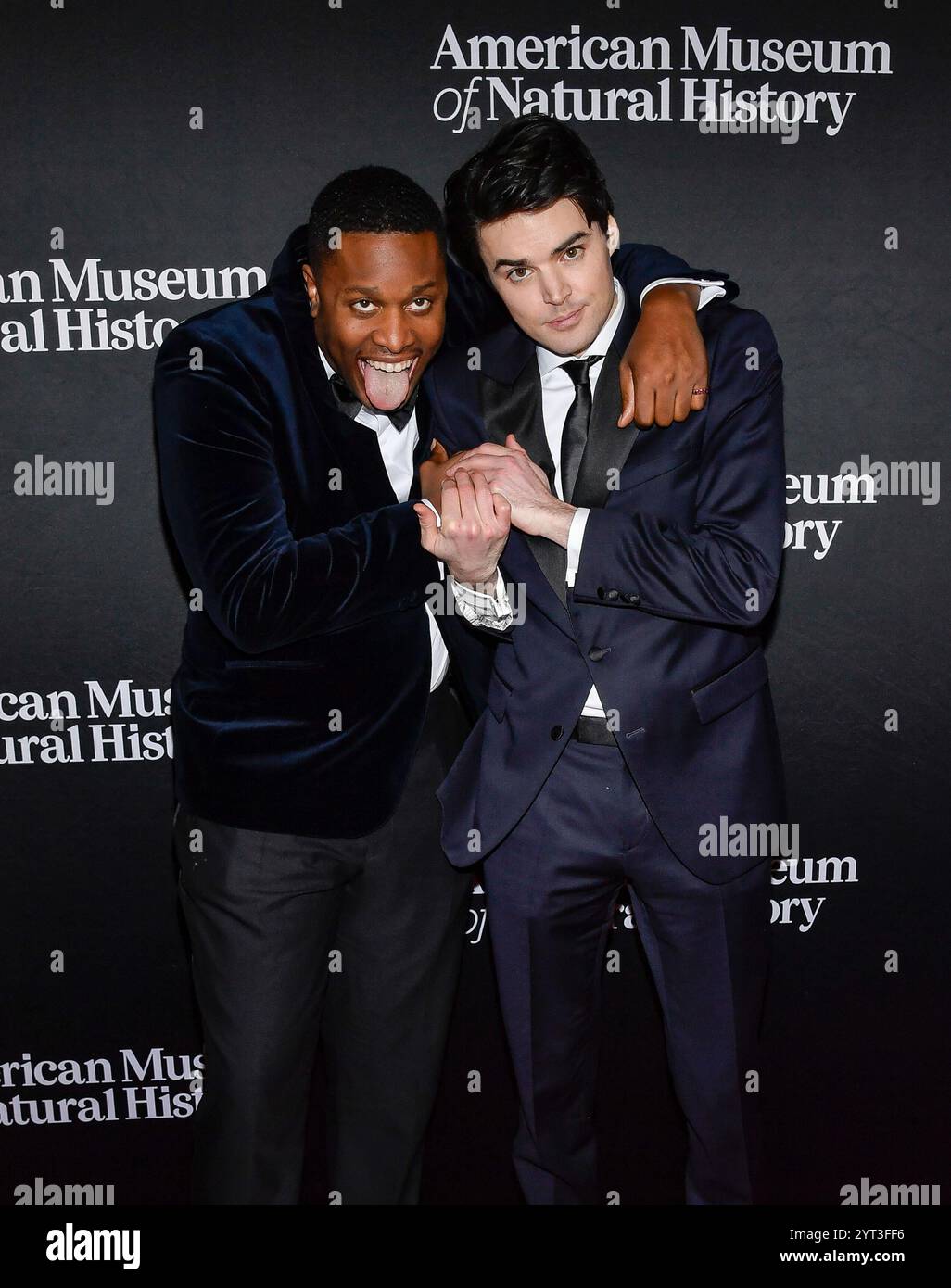 Devon Walker, left, and Michael Longfellow attend the American Museum ...