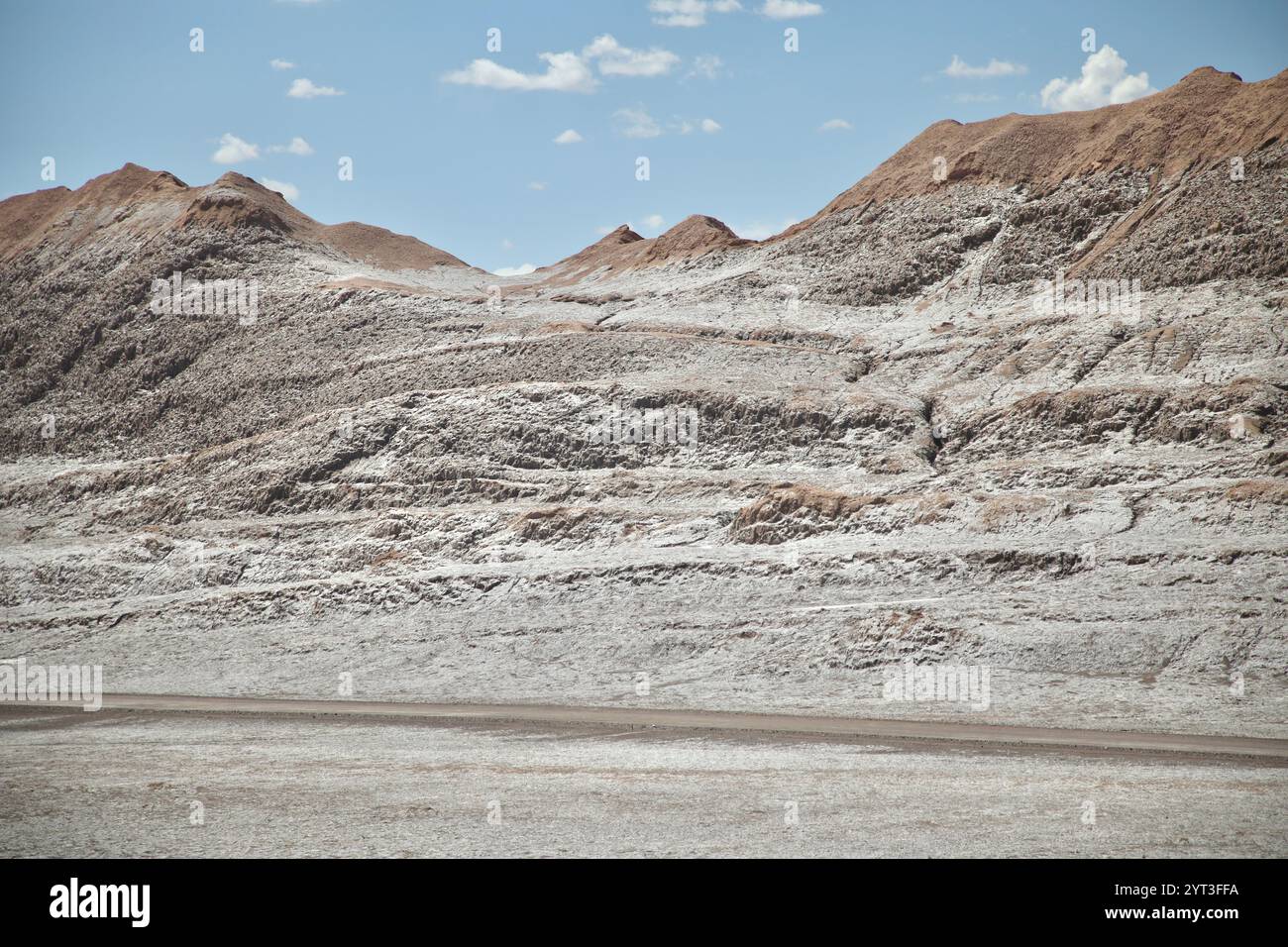 The canyons, dunes, ridges and ravines of the Valley of the Moon (Valle ...