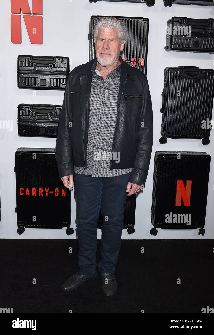 Hollywood, USA. 05th Dec, 2024. Ron Perlman arriving to the “Carry-On ...
