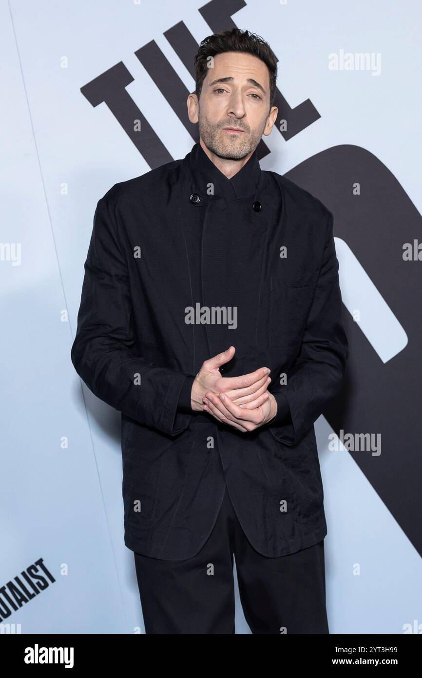 Los Angeles, USA. 05th Dec, 2024. Adrien Brody attends the arrivals of the Los Angeles Special ...