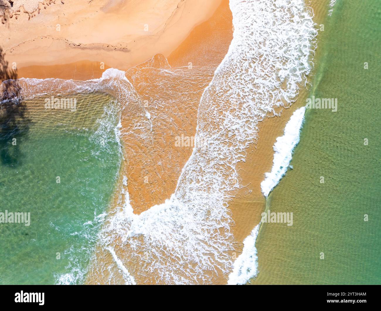 Amazing sea surface in summer season background,Nature waves sea beach ...